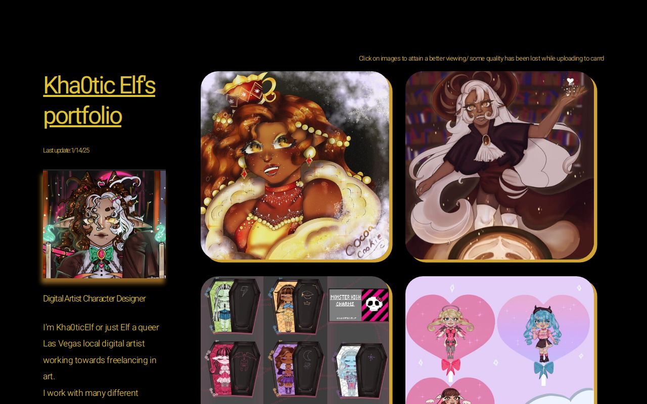 Artist Ally portfolio